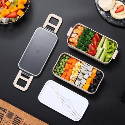 lunch box for kids bento box picnic tableware Plastic storag