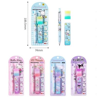 Mymelody Kuromi Cinnamoroll Pochacco Mechanical Pencils with