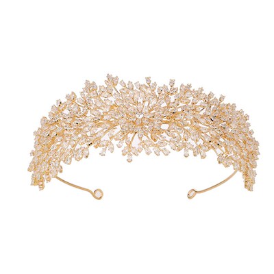 Tiaras And Crowns HADIYANA Retro Luxury Design Wedding Acces