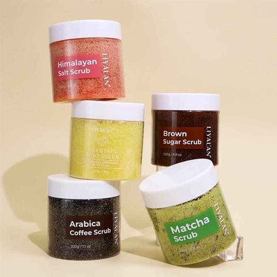 Sea Salt Body Scrub Exfoliating Smooth Skin Rejuvenation Moi