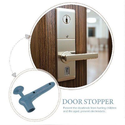 2 Pcs Door Knob Stopper Gloves Doorknob Bumper