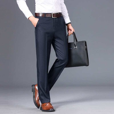 Spring and summer new middle-aged and elderly dad pants trou