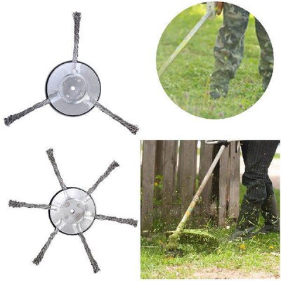 Steel Wire Grass Trimmer Head Wear-resistant Weeders Head