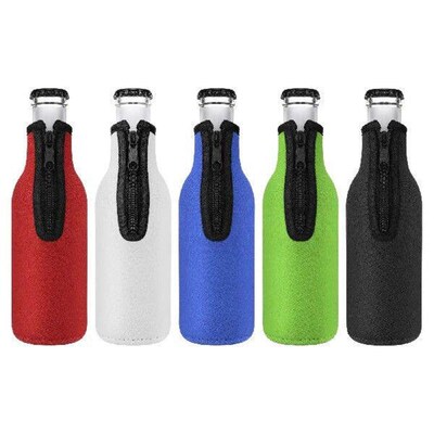 1PC Beer Bottle Coolers Bottle Insulator Sleeve Covers with