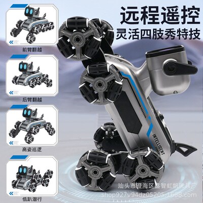 Childrens remote control car music machine dog toy玩具男