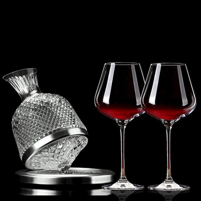 Burgundy Crystal red wine glass set elegant wine glasses set