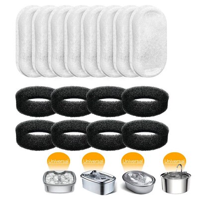 Replacement Filters For Cat Dog Water Fountain Stainless Ste