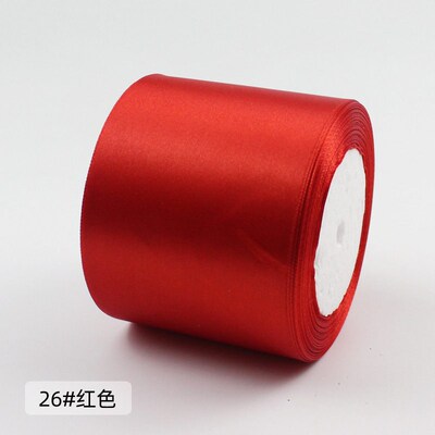 25yards/Roll 80mm Satin Ribbons Christmas Halloween Wedding