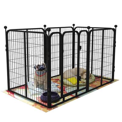 Dog cage small dog Teddy cat cage with toilet separation med