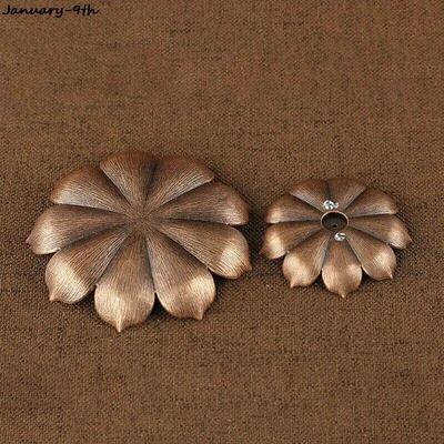 3 In1 Incense Stick Holder Alloy Lotus Line Incense Burner Y