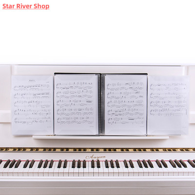 A4 Size Music Score Paper Sheet Note Folder 20 Pages File Mu