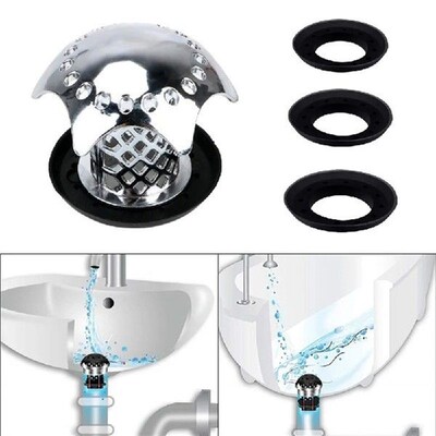Shower Sink Drain Cover Sink Filter Shower Drain Hair
