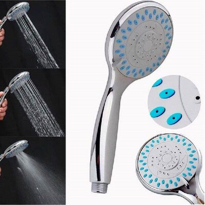 Bathroom Shower Head 3 Modes Adjustable Jetting Rainfall