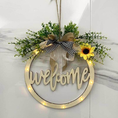 merry Party Christmas wreath Props Garland Ornaments Xmas