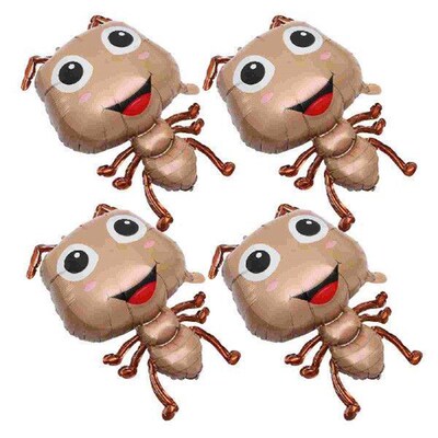 4 Pcs Animal Balloon Birthday Balloons Toys Car Inflatables