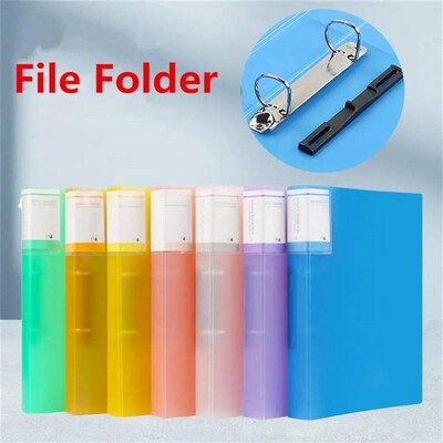 File Folder Binder A4 Storage File Ring Waterproof Test Pape
