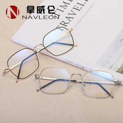 。New metal retro spectacle frame literary myopia optical sp