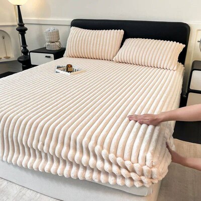 Winter Warm Velvet Maress ver Soft Bedspread Soft Student Do