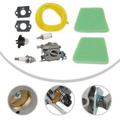 Carburetor Air Filter Kit For Poulan Chainsaw 2050 2150