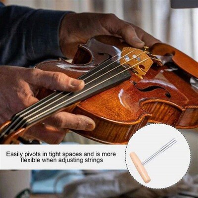 Piano Tuning Wrench T Shaped Spanner with Ergonomic Handle