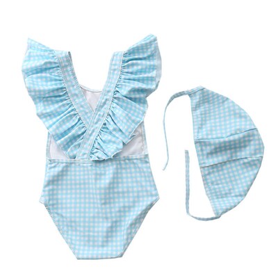 2~8Y Toddler Baby Girls Swimsuit one piece Girls Swimwear Ch