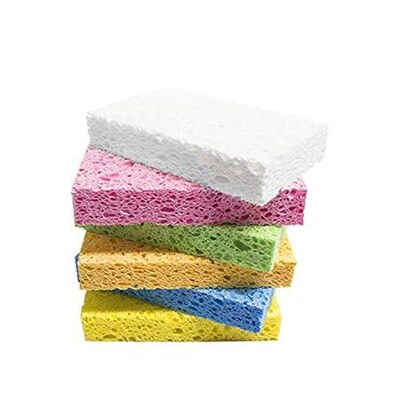 ARCLIBER Cellulose Sponges,Heavy Duty Scrub Kitchen Spong
