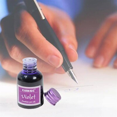 1 Bottle Pure Colorful 20/30ml Fountain Pen Ink Refilling In