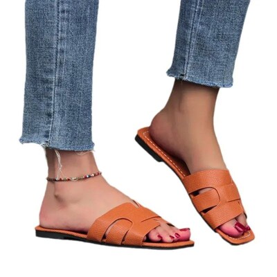 Summer Slippers Women Luxury Outdoor Beach Flip Flops Female
