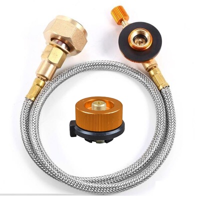 Outdoor Camping Gas Stove Propane Refill Adapter Burner LPG