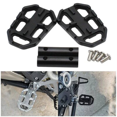 Motorcycle Billet Wide Foot Pegs Pedals Rest Footpegs FOR BM