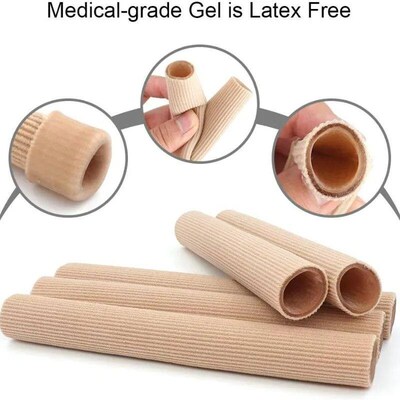 Cuttable Gel Toe Protective Tube Elastic Silicone Finger Pro