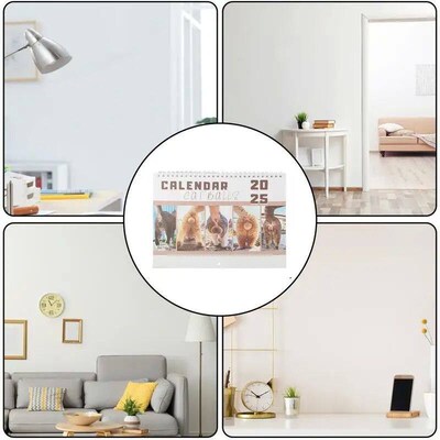 Cat Butt Wall Calendar 2025 Funny Calendar Planner Wall Cale