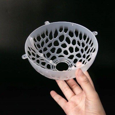 Hollowed Plants Soil Protector Cover Plastic Transparent