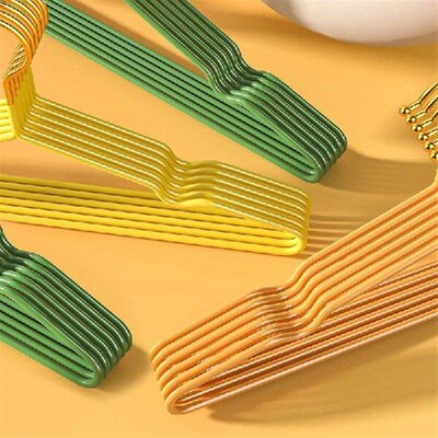 New 1PC Clothes Hanger Hanger With Grooves For Airing Adult