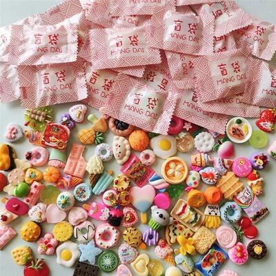 5/20/40pcs Mini Food Beverage Accessories Mini Blind Box Hou