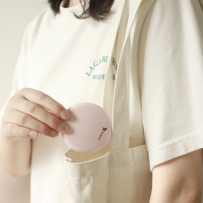 New girl powder compact portable air bag comb round hair