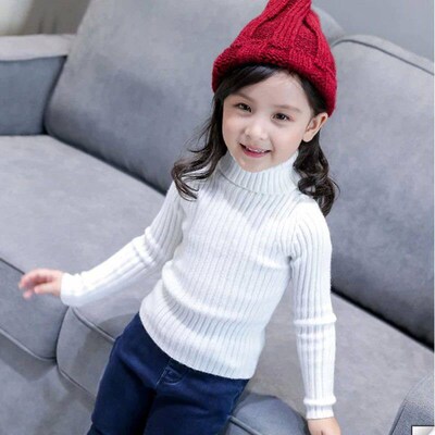 IENENS Girls Sweater Pullovers Winter Boys Warm Sweaters Top