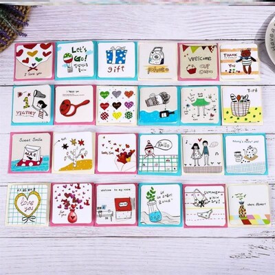 thankyou卡 all farewell card卡片 good luck  for you cards