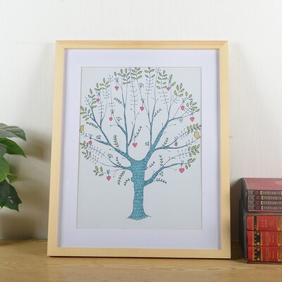 A A Wooden Frame Black White Color Photo Frames for Wall Ar