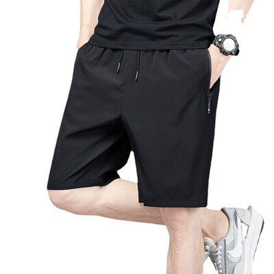 Summer New Mens Summer Ice Silk Quick-rying orts Lightweigh