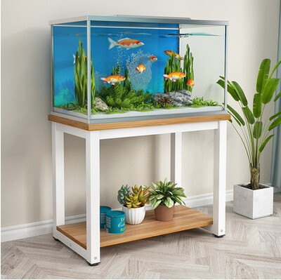Aquarium rack fish tank table base living room decor cabinet