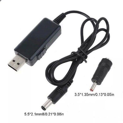 Step Up Cable Inverter Converter 3.5x1.35mm Connecter