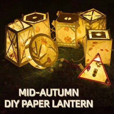 Chinese Style Lantern Making Kits Mid-autumn Festival