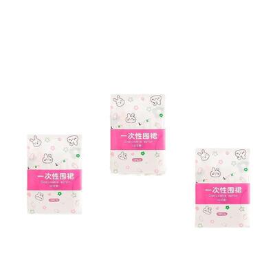 Thin disposable aprons for women, suitable for summer, desig