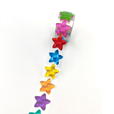 Starshaped Laser Paper Selfadhesive Sealing Sticker Statione