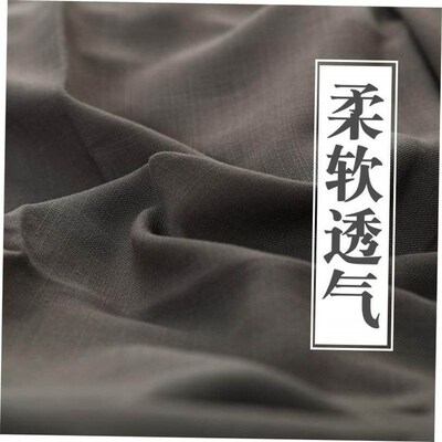 Cotton and hemp cloth clothing fabric linen thin piece pure