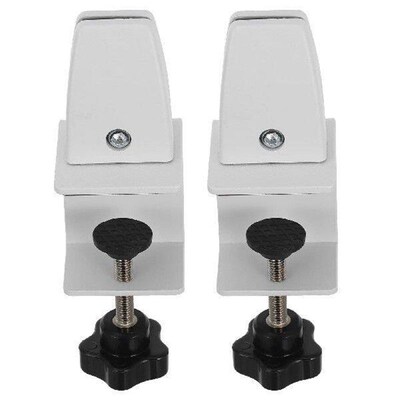2 Pcs Bezel Retaining Clip Screen Partition Desktop Clamp