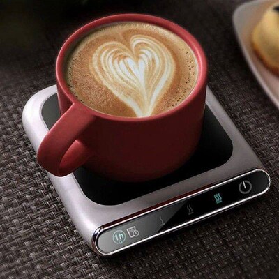 Portable Mug Heating Coaster Thermostatic Smart Mugs Warm