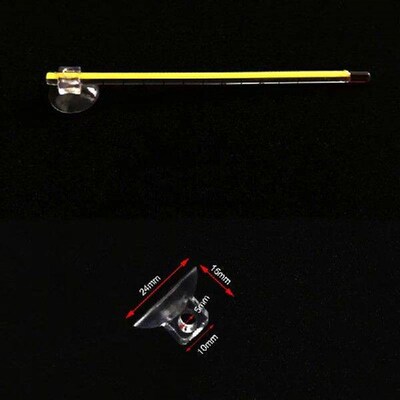 10Pcs Transparent Aquarium Suction Cup Air Tube Holder