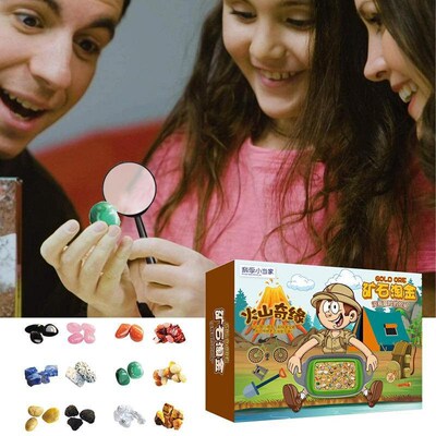 Dry Wet Gemstone Dig Kit Gem Digging Science Kit Educational